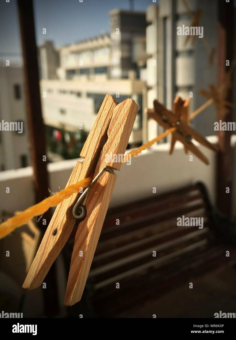 Empty Clothes Line High Resolution Stock Photography and Images - Alamy