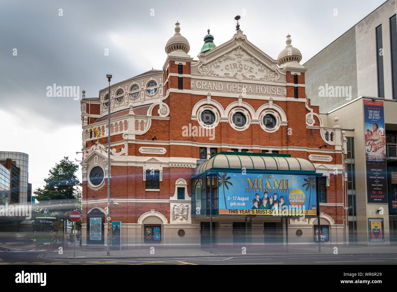 Belfast, Northern Ireland, UK - July 31, 2019: The Grand Opera House ...