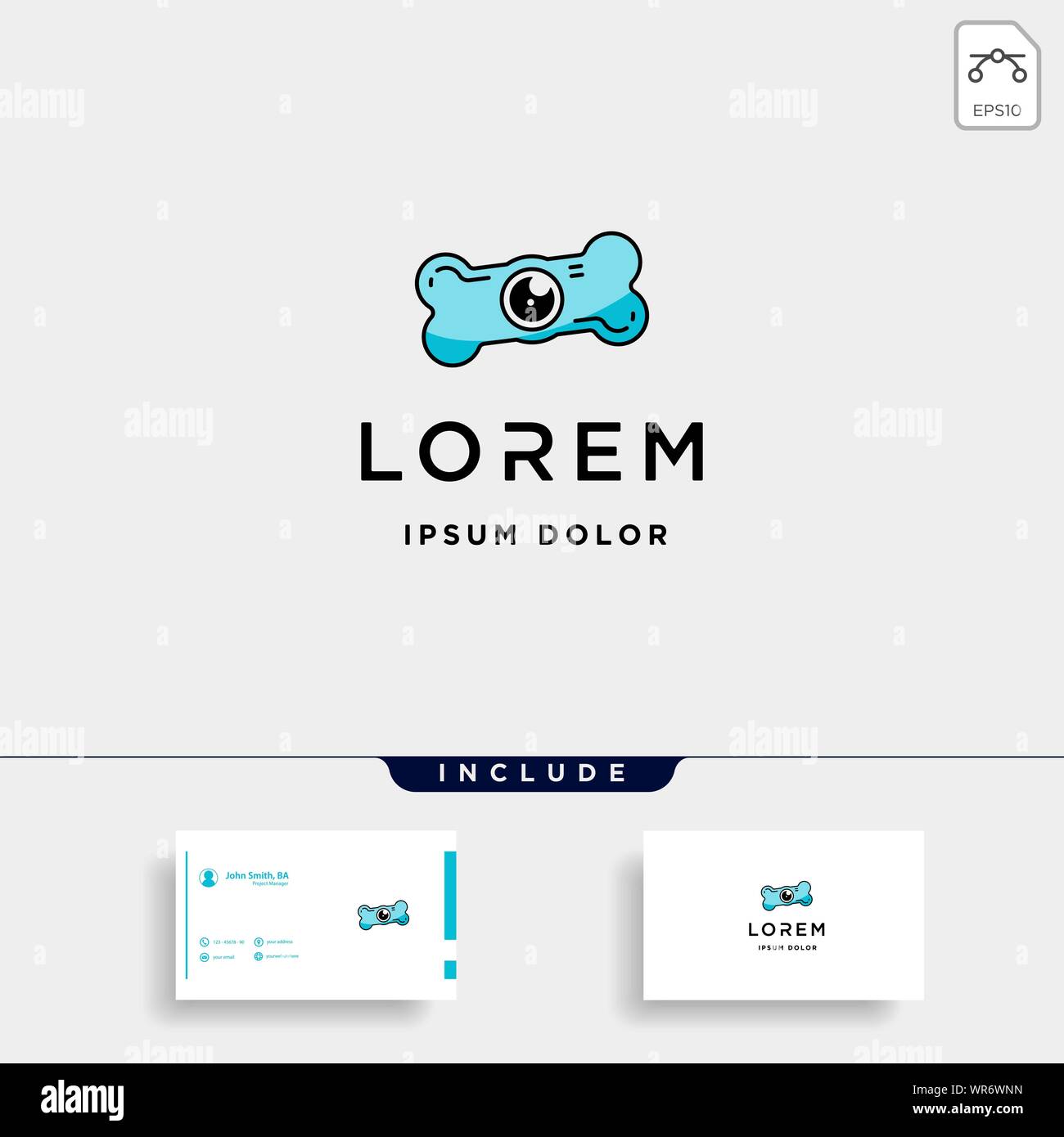 Dog Paw Camera Logo Template Vector Design Stock Vector Image & Art - Alamy