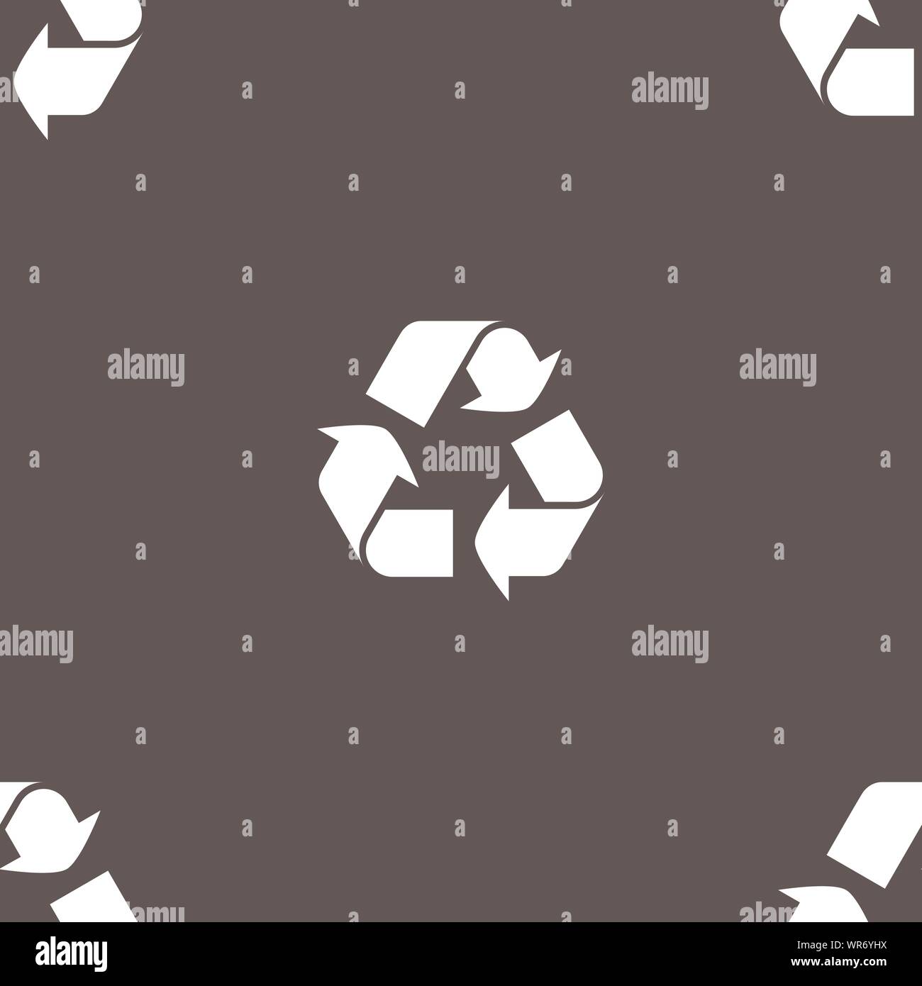 processing icon sign. Seamless pattern on a gray background. Vector ...