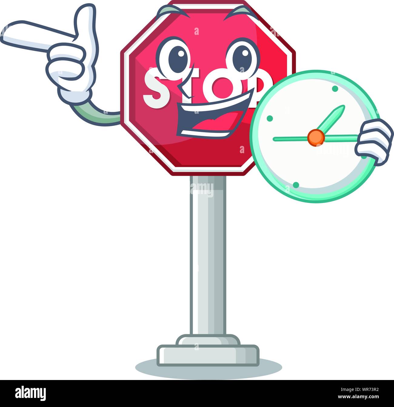 Animated Stop Clip Art