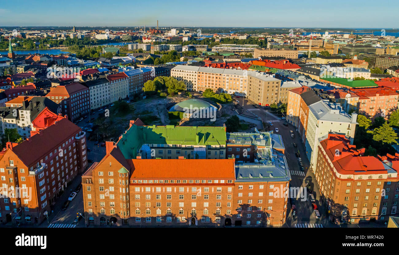 Helsinki drone hi-res stock photography and images - Alamy