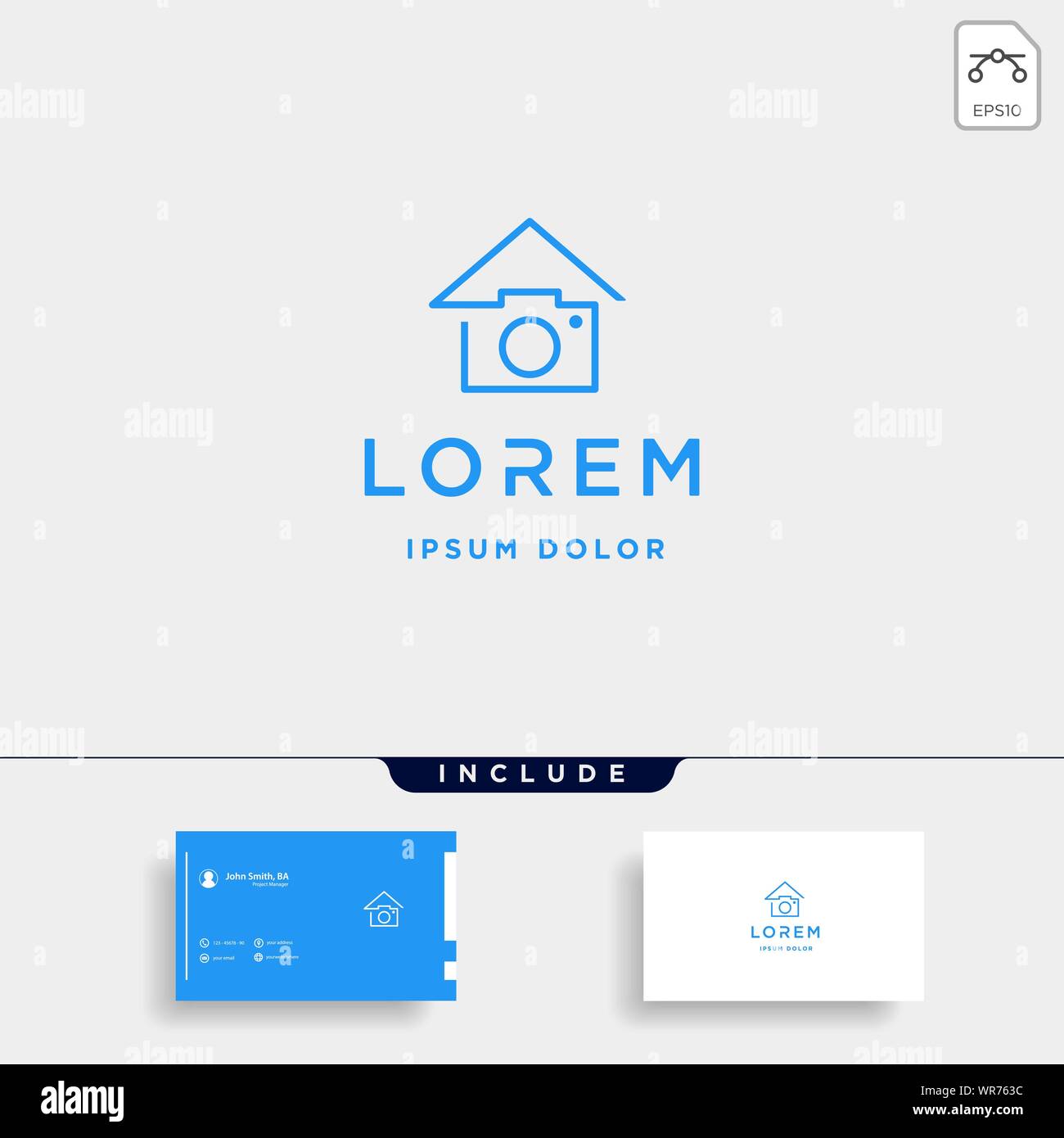 Home or house logo Stock Vector Images - Alamy