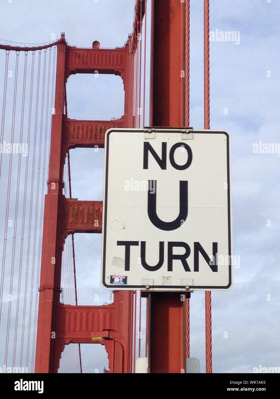 U turn not allowe hi-res stock photography and images - Alamy