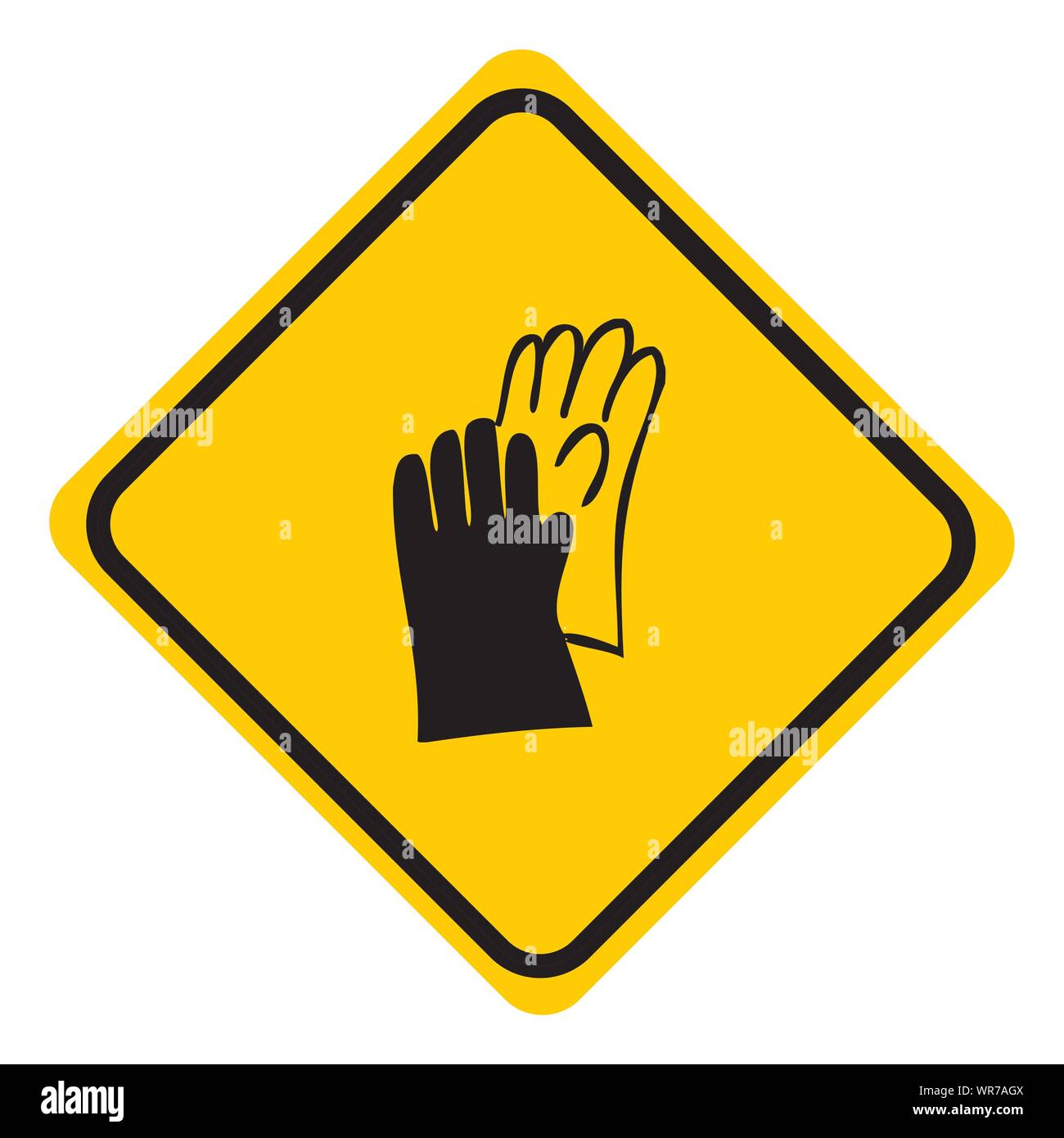 hand protection gloves Stock Vector Image & Art - Alamy