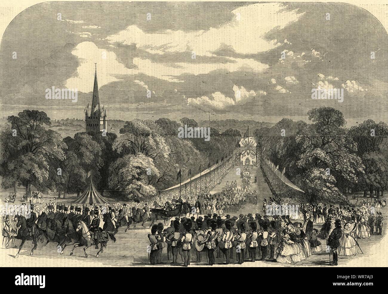 Queen victoria cortege london hi-res stock photography and images - Alamy