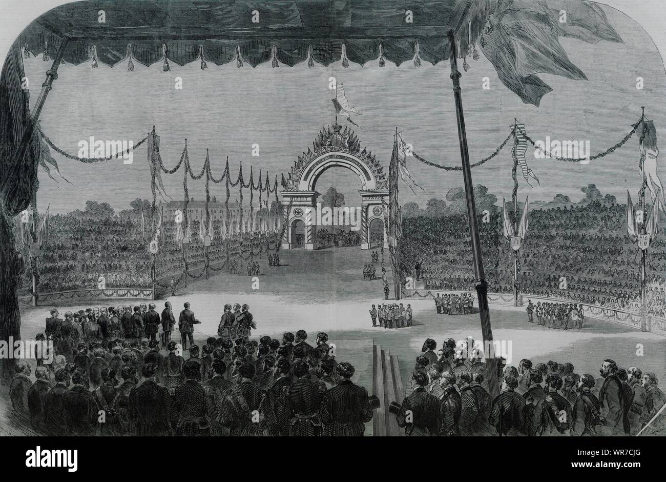 Reception for The Prince of Wales (later King Edward VII), Toronto ...