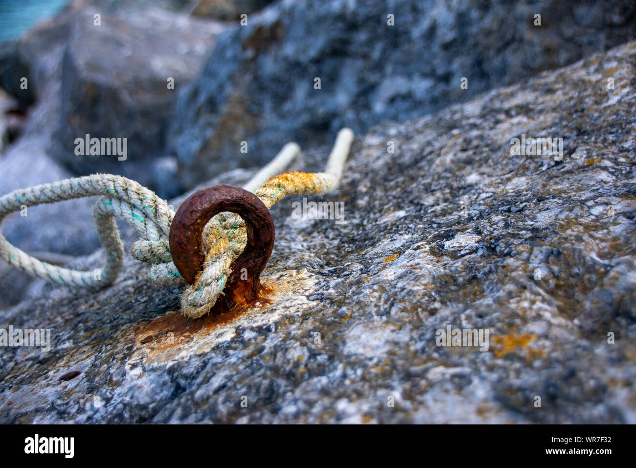 Anchor ropes hi-res stock photography and images - Alamy