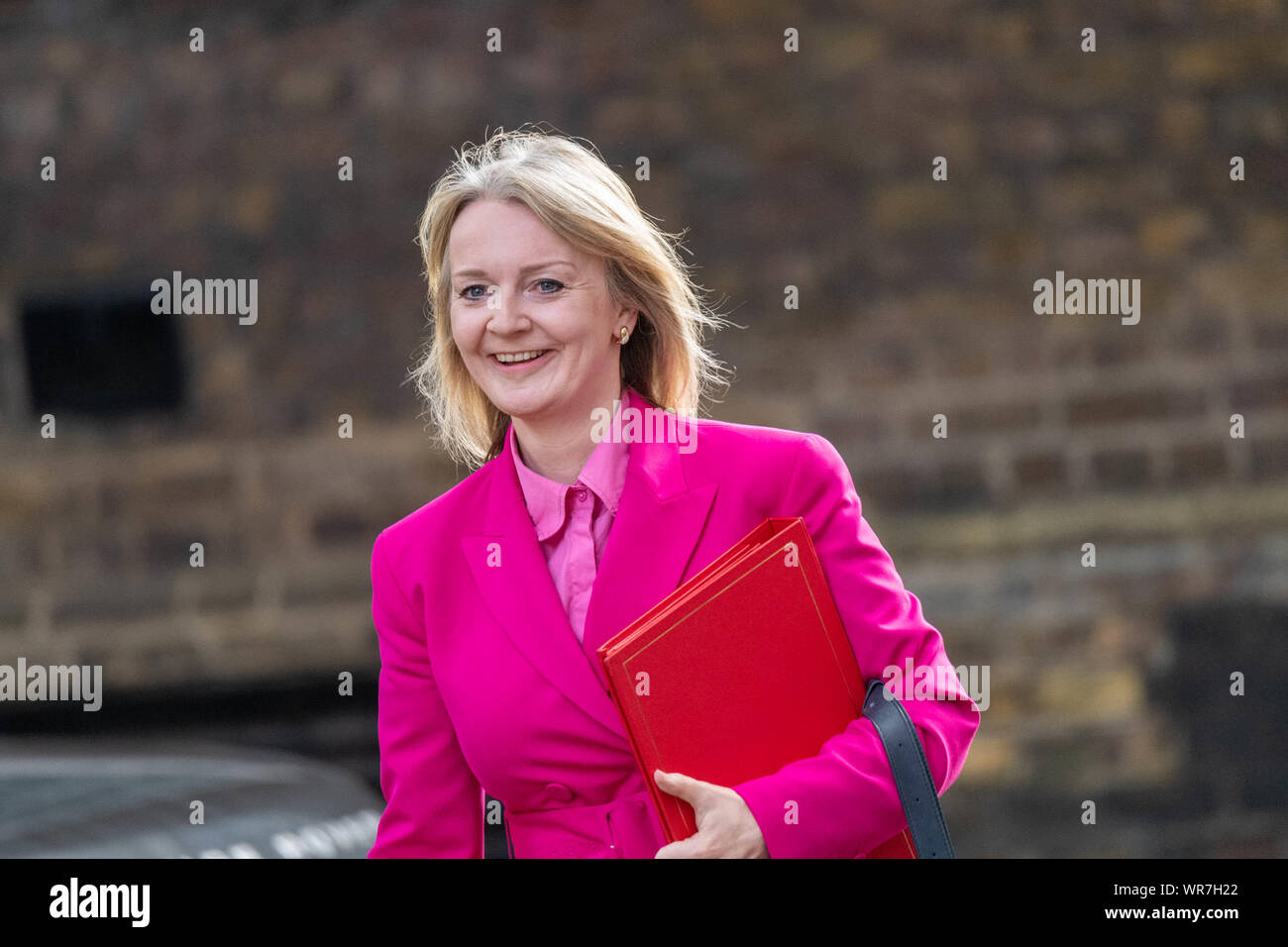 London, UK. 10th Sep, 2019. Elizabeth Truss MP PC International Trade ...
