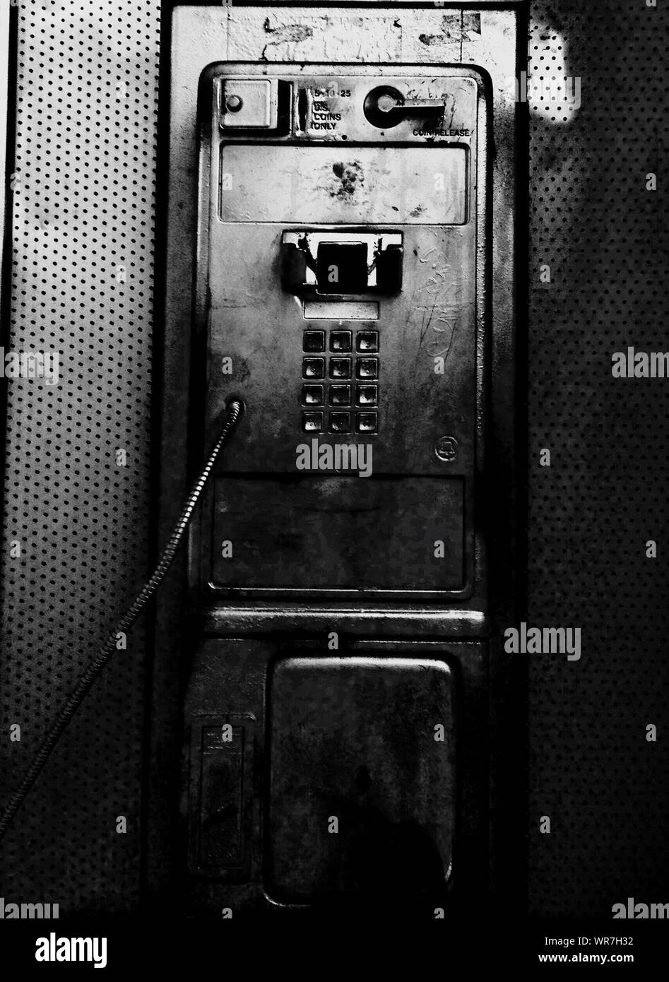 Old telephone booth hi-res stock photography and images - Alamy