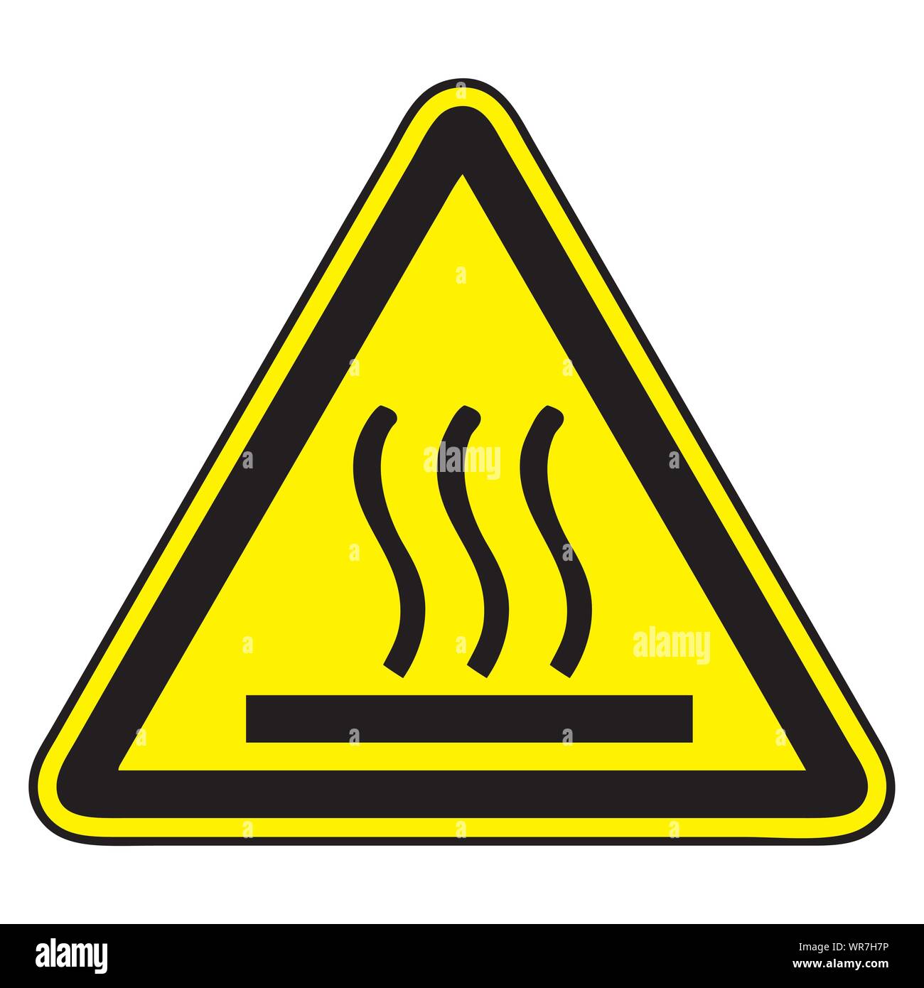 Hand burn touch hot surface Cut Out Stock Images & Pictures - Alamy