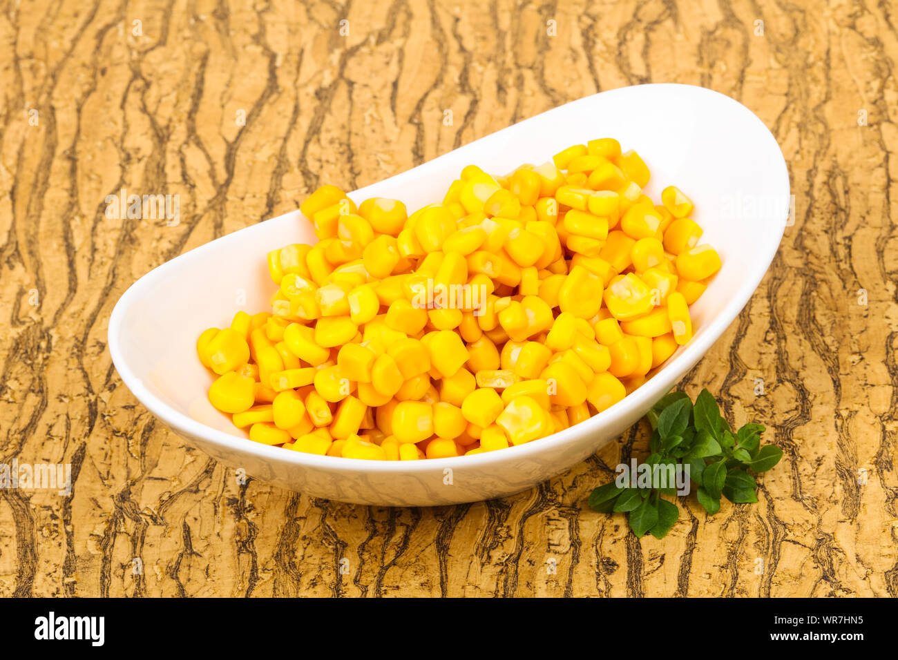 Young sweet corn in the bowl Stock Photo - Alamy