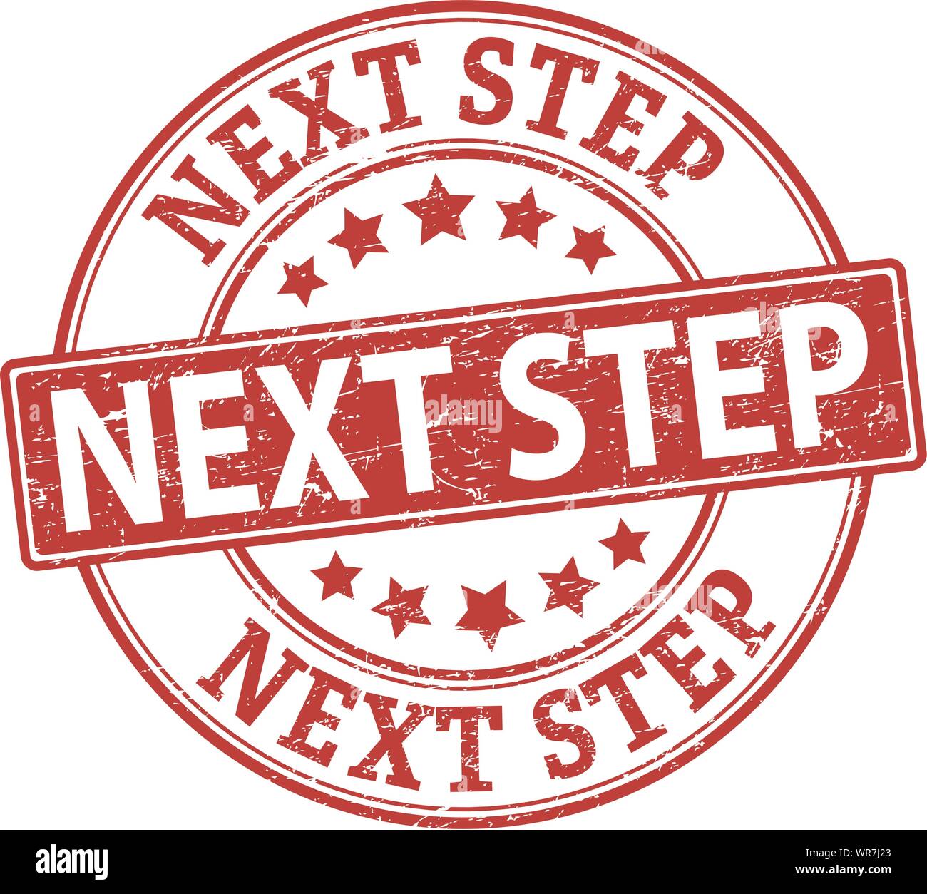 Conceptual future warning Stock Vector Images - Alamy