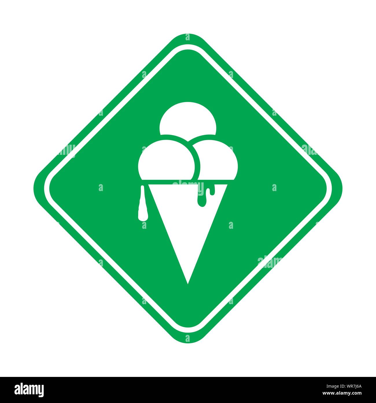 Tasty sweet ice coffee Stock Vector Images - Alamy