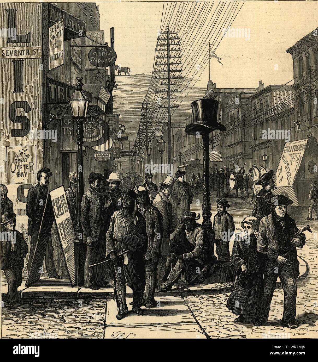 Centennial exhibition in philadelphia hi-res stock photography and ...
