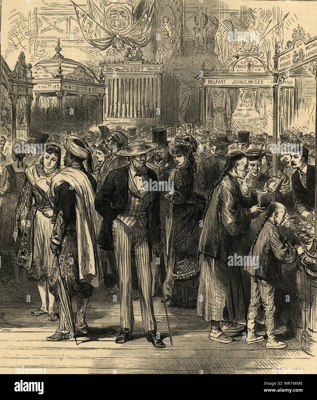 The British department of the American Centennial Exhibition ...