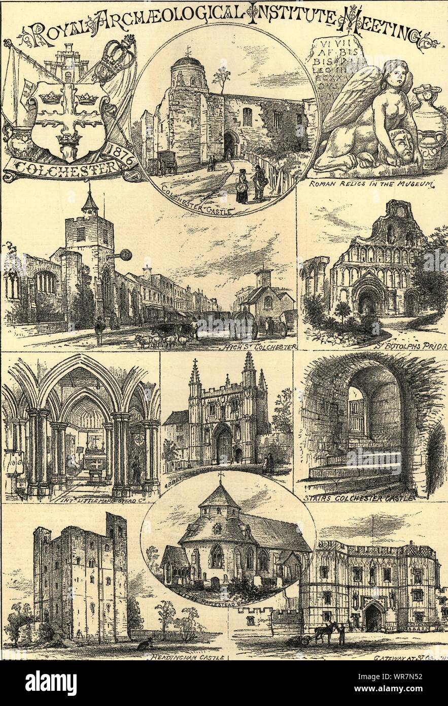 Colchester: Castle St Botolph's Headingham Little Maplestead High ...
