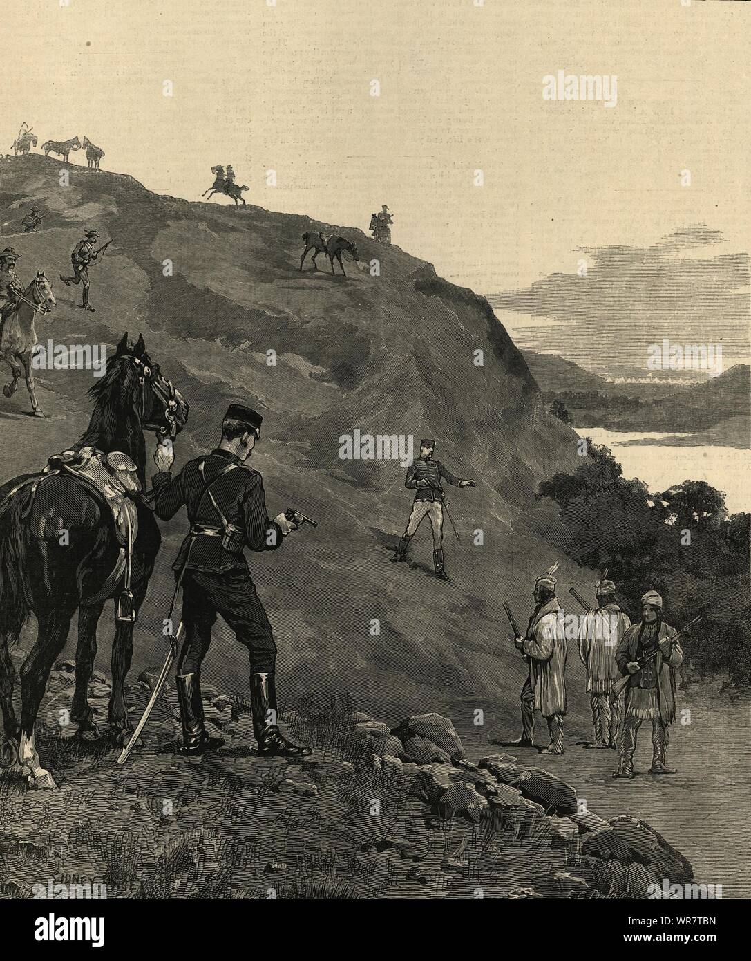 Indian territory 1885 hi-res stock photography and images - Alamy