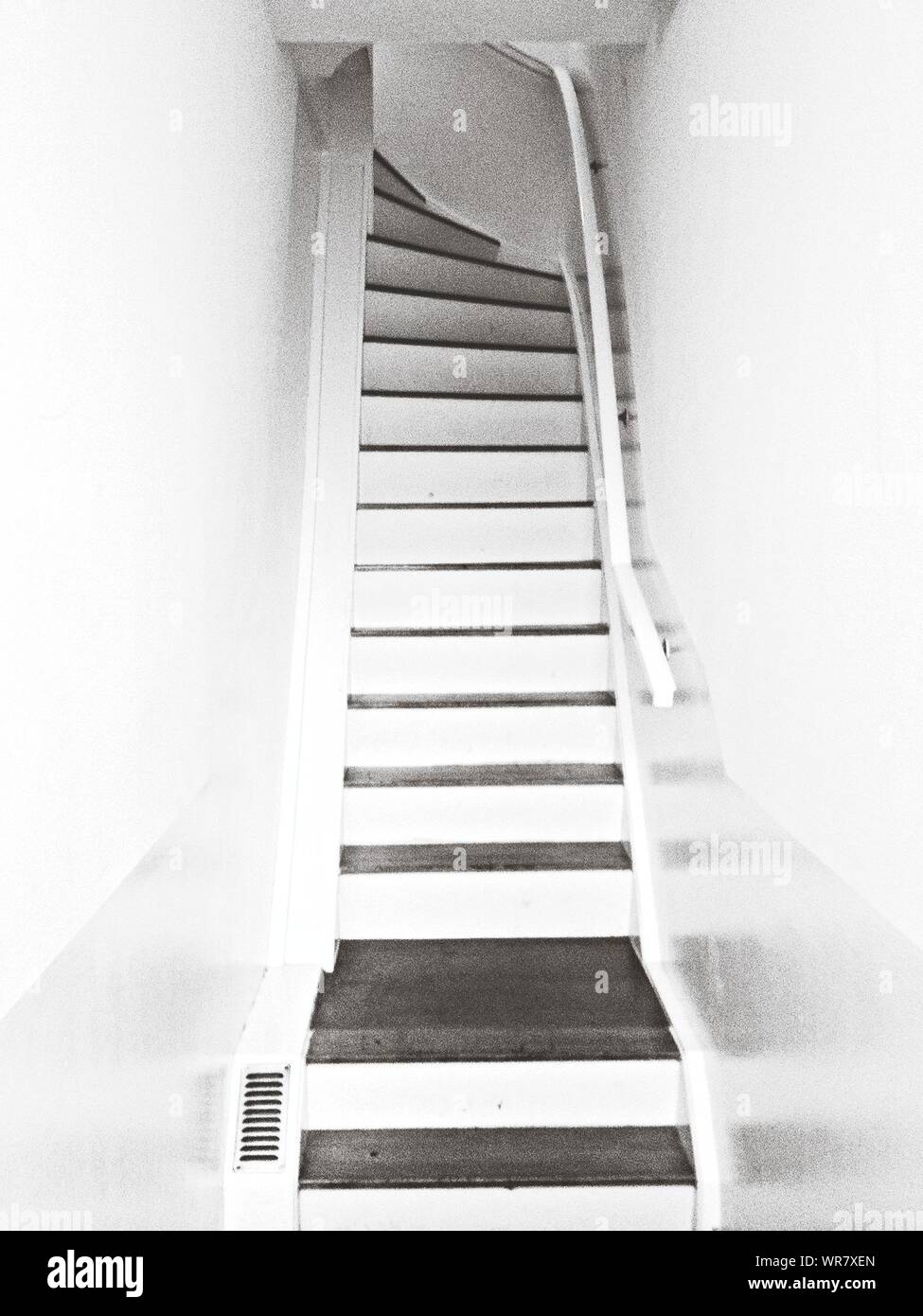 White hand rails hi-res stock photography and images - Alamy