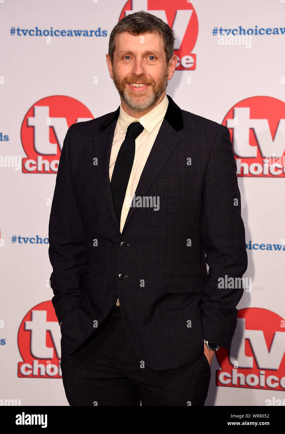 Dave Gorman attending the TV Choice Awards held at the Hilton Hotel ...