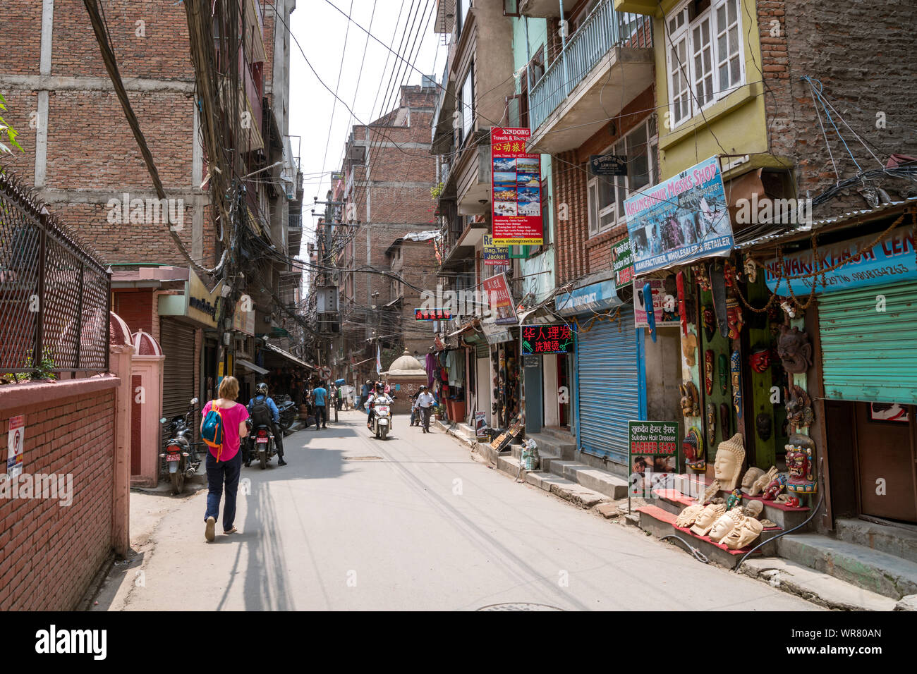 Thamel district hi-res stock photography and images - Alamy