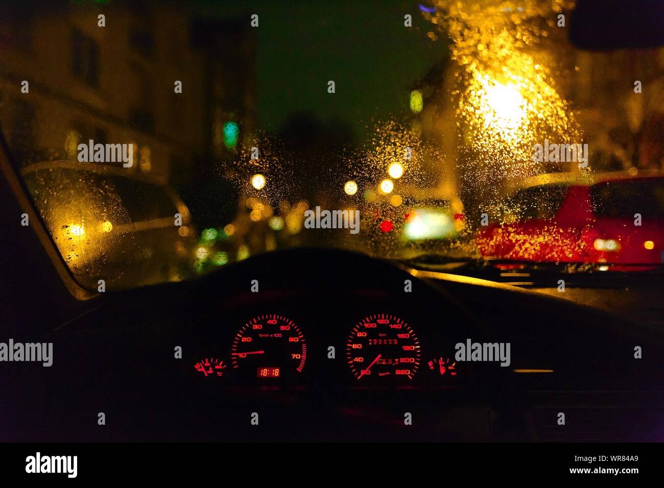 Car dashboard lights hi-res stock photography and images - Alamy