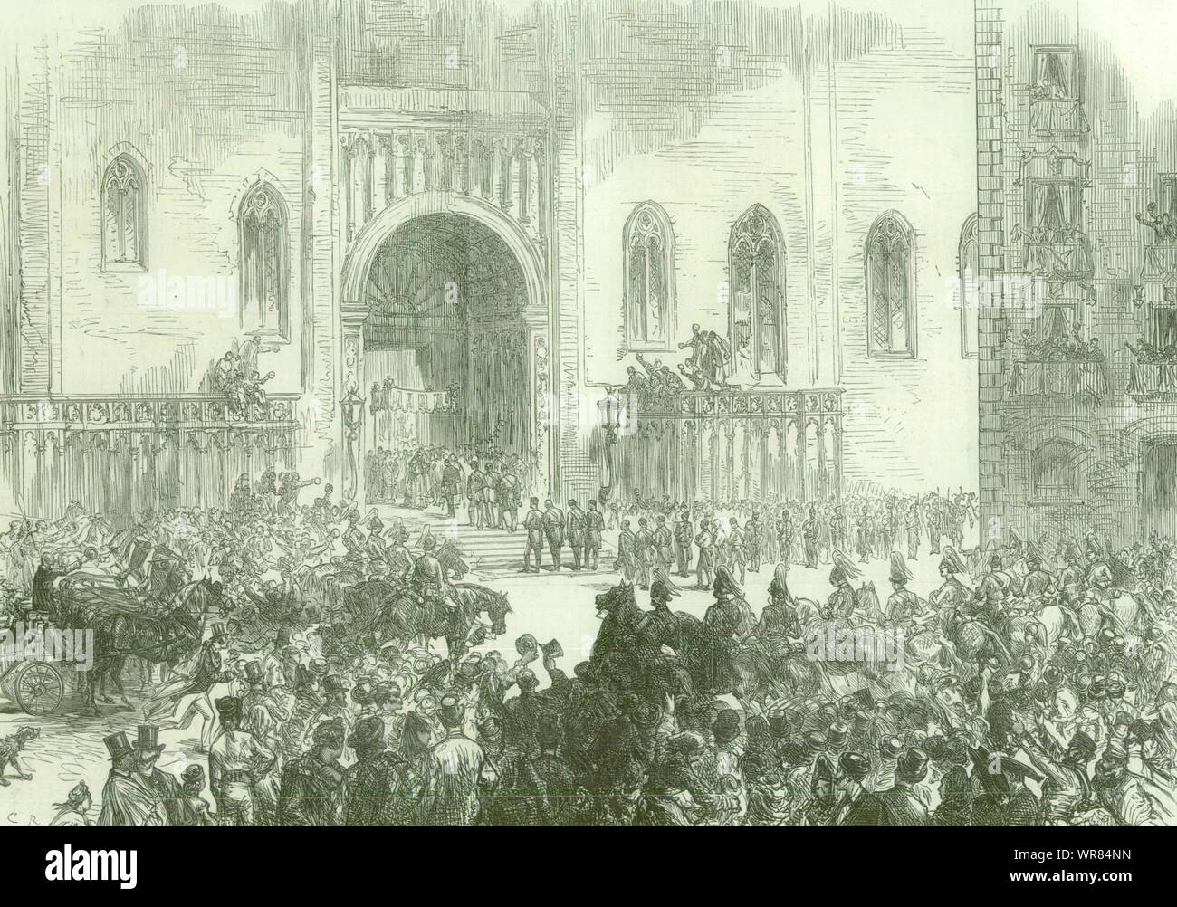 King of Spain reception Catedral de la Santa Cruz y Santa Eulalia ...