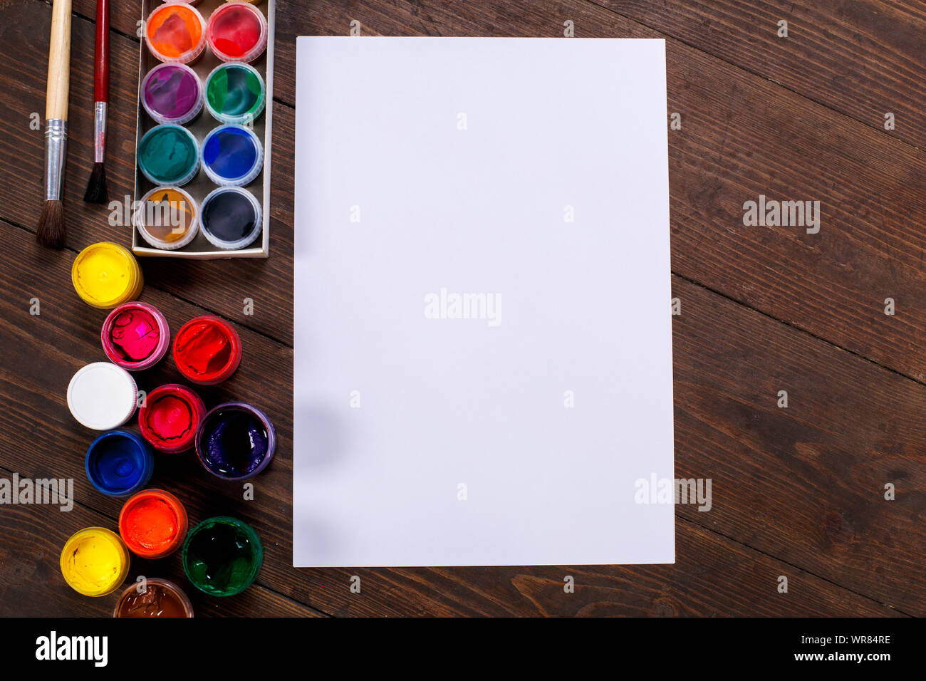 School education objects isolated no people concept Stock Photo - Alamy