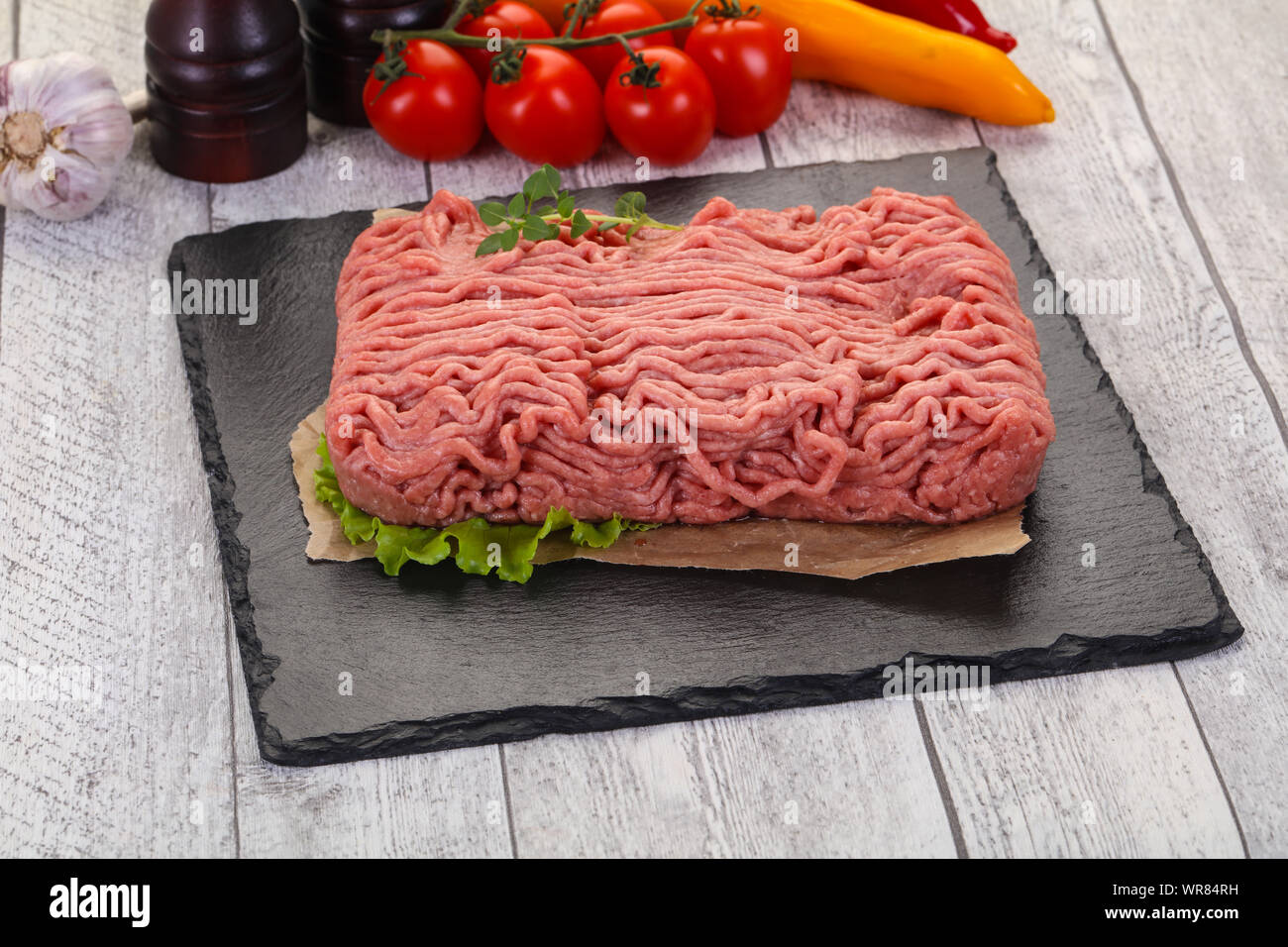 Raw turkey minced meat for cooking Stock Photo - Alamy