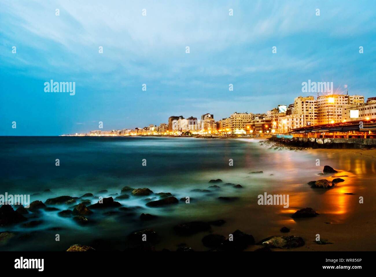 Alexandria egypt skyline cityscape hi-res stock photography and images ...
