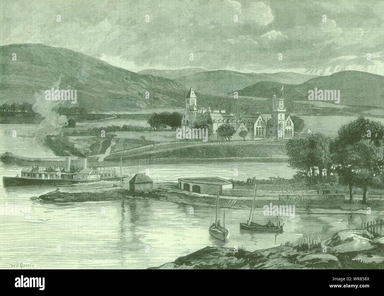 St. Benedict's College & Monastery, Fort Augustus, Caledonian Canal ...