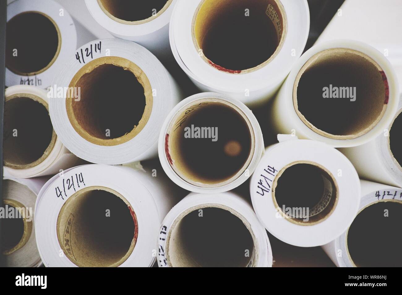 Large Paper Rolls High Resolution Stock Photography and Images - Alamy