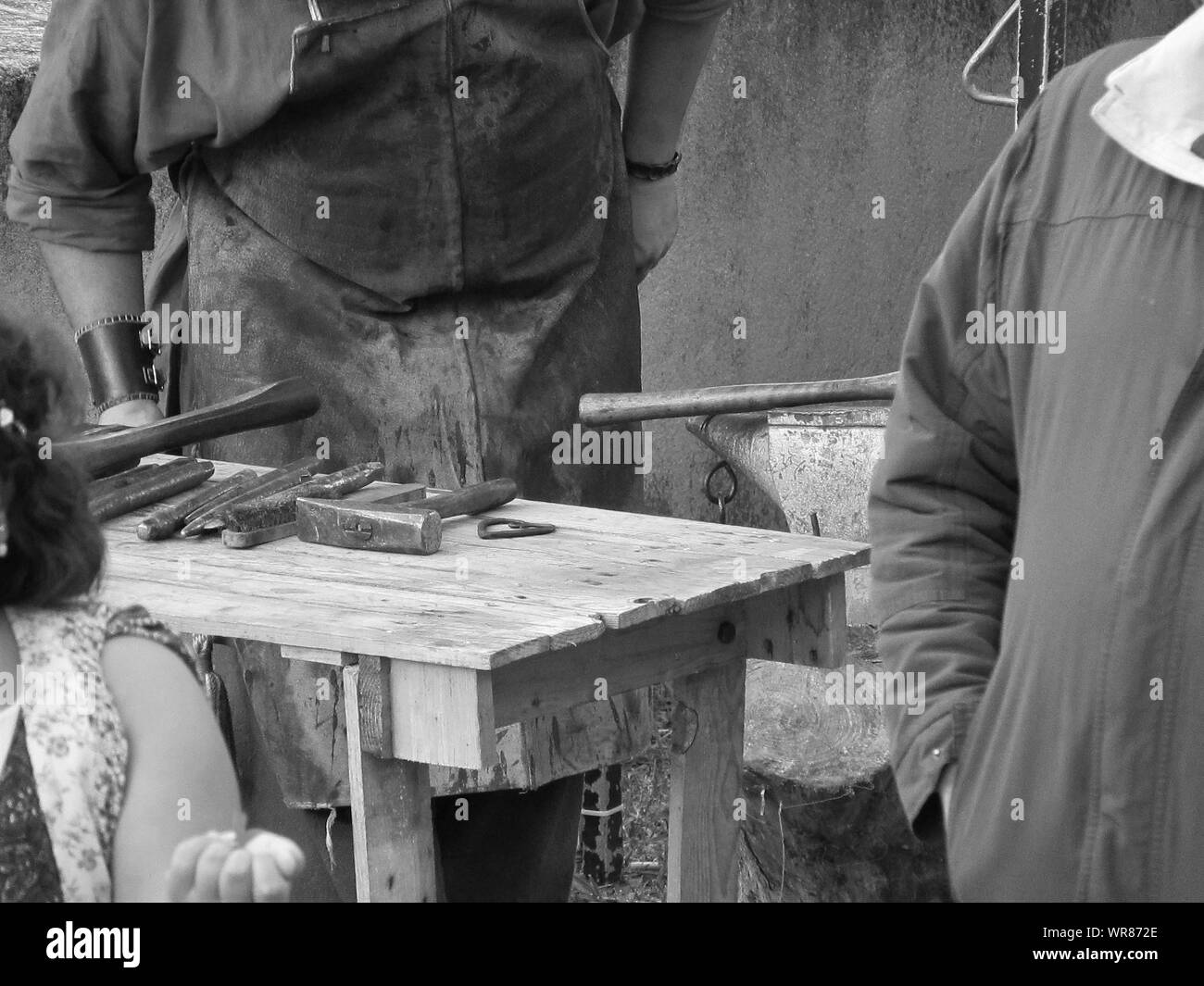 Wood working bench hi-res stock photography and images - Alamy