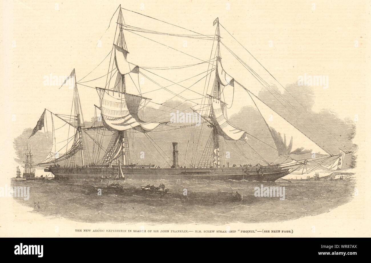 Sir john franklin expedition hi-res stock photography and images - Alamy