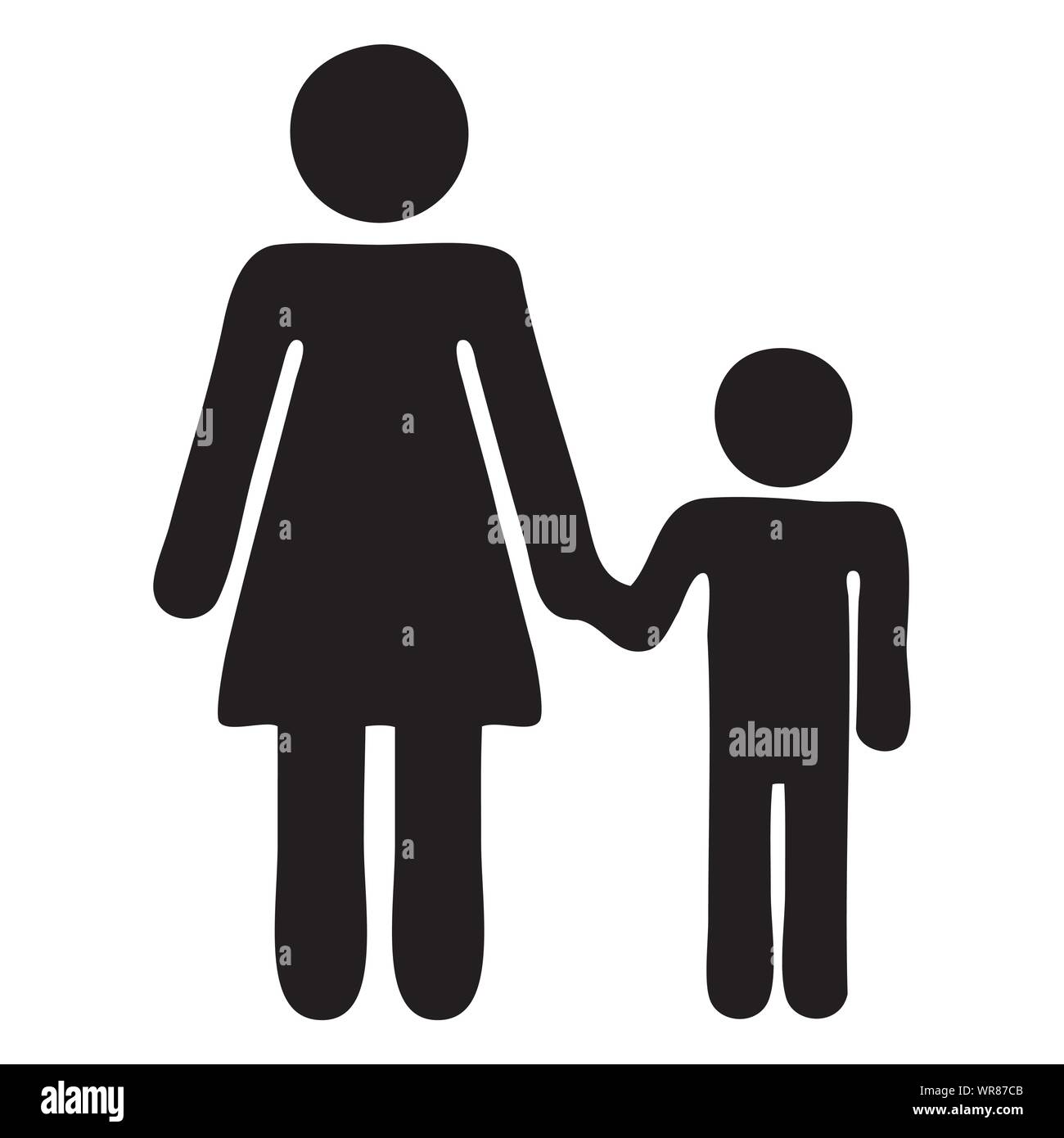 Father, mother, baby Stock Vector Images - Alamy