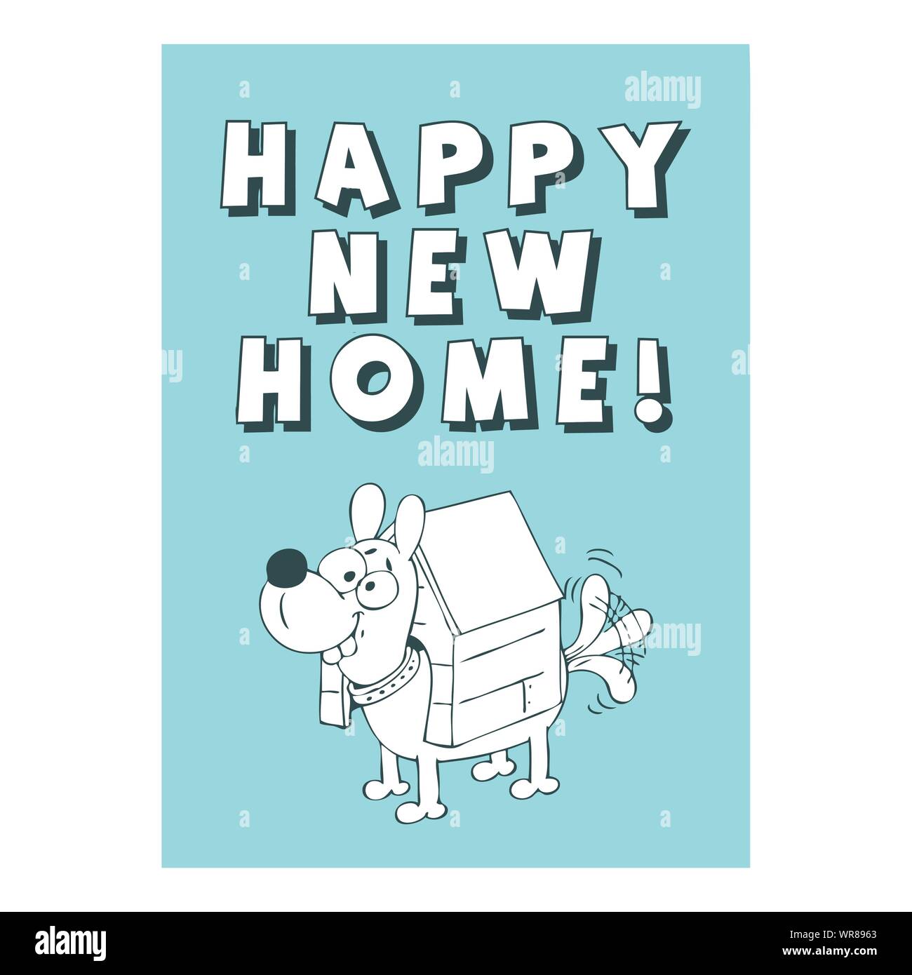 Wrapped at home Stock Vector Images - Alamy