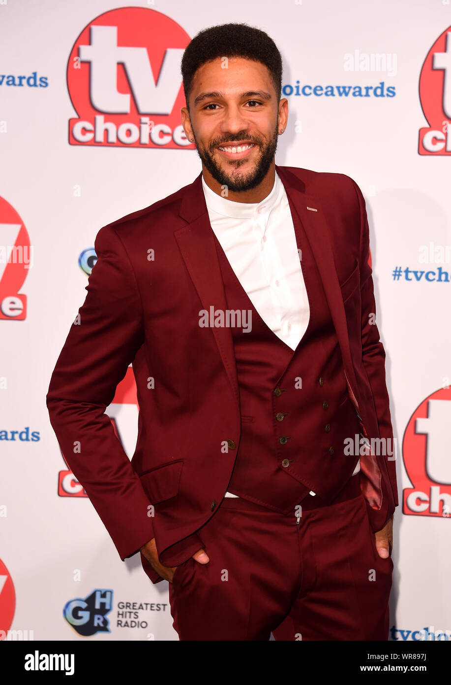 Jay Kontzle attending the TV Choice Awards held at the Hilton Hotel ...