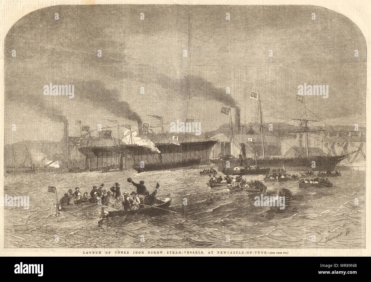 Vessels 19th century ships hi-res stock photography and images - Alamy