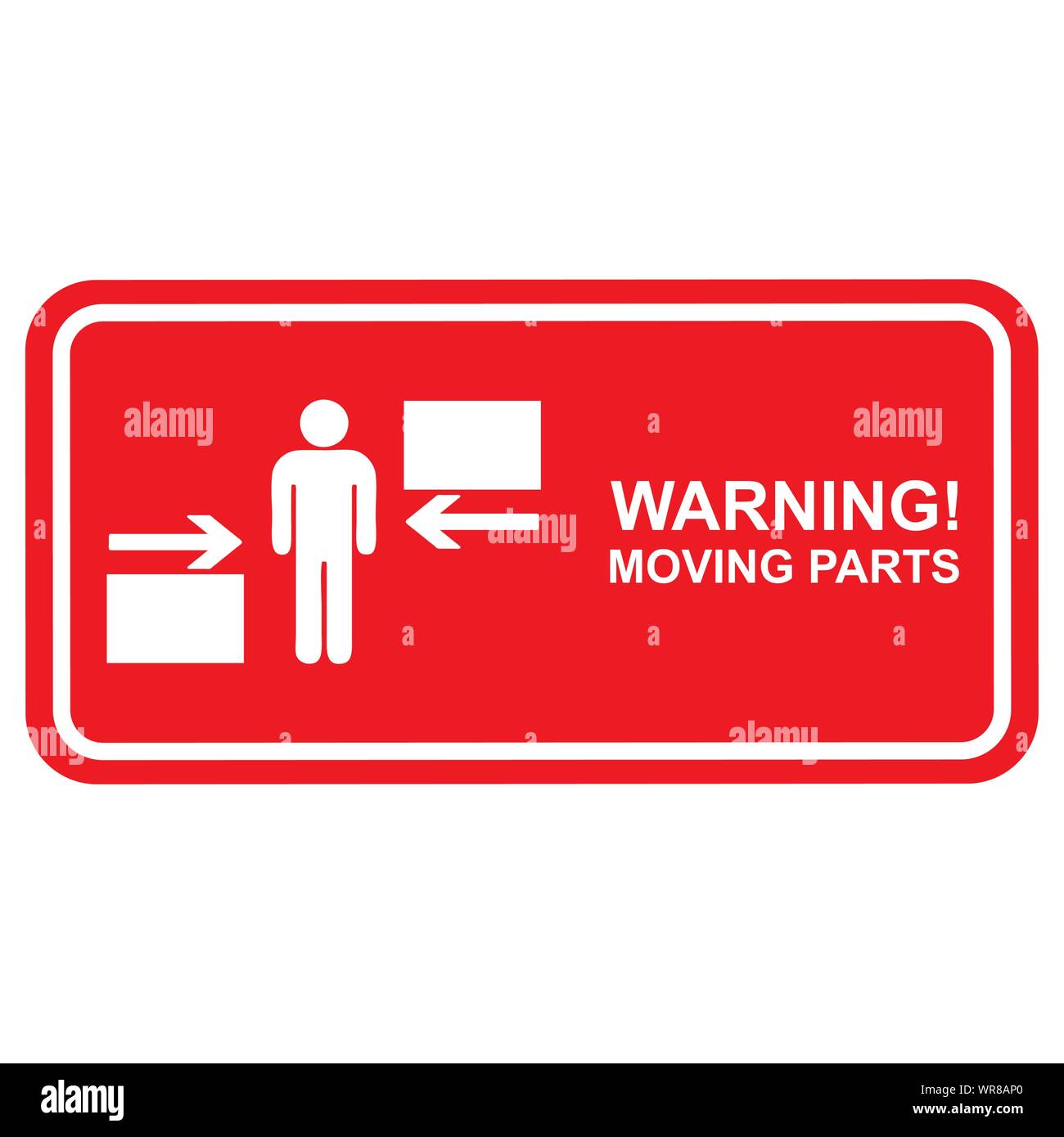 moving parts sign Stock Vector Image & Art - Alamy