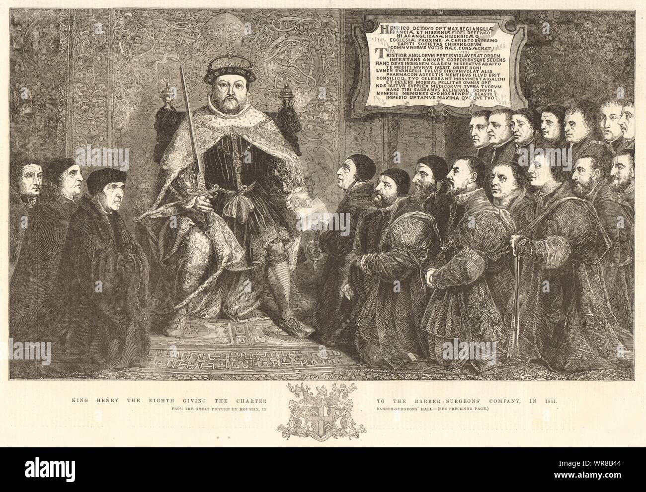 Barber surgeons henry viii hi-res stock photography and images - Alamy