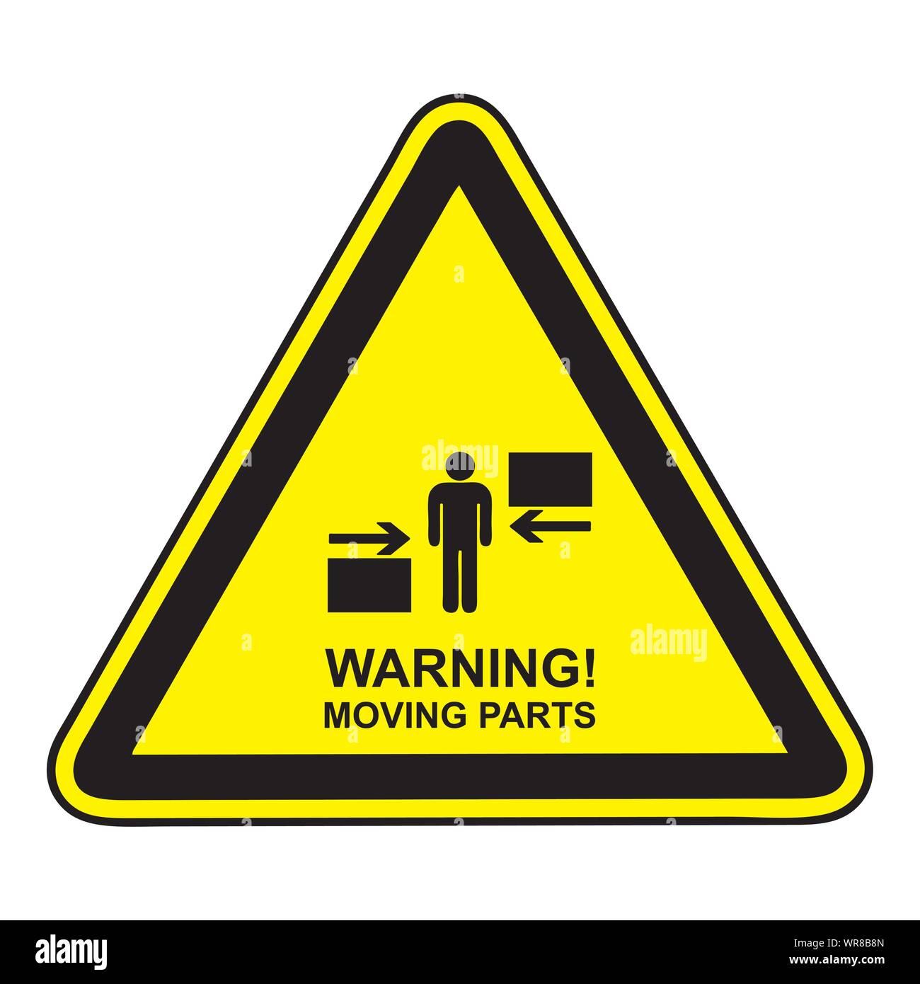 moving parts sign Stock Vector Image & Art - Alamy