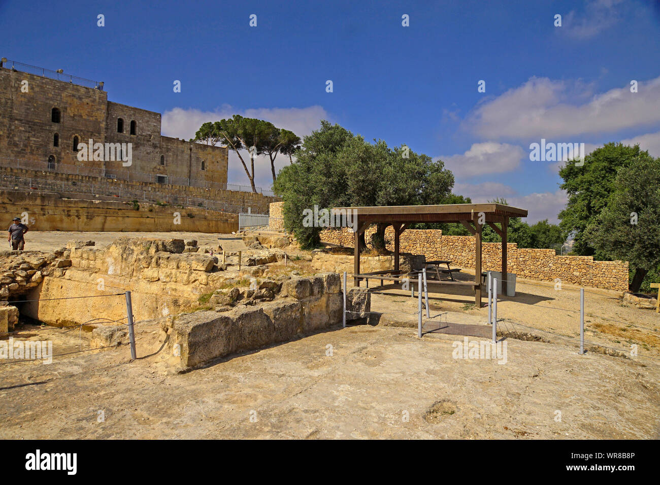 Nabi samwil mosque hi-res stock photography and images - Alamy