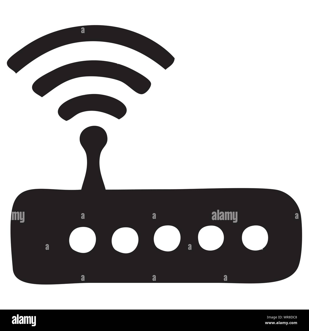 Modem ethernet Stock Vector Images - Alamy