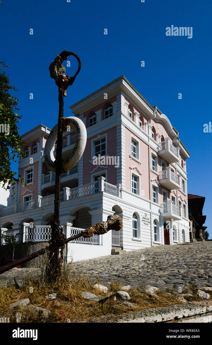 Municipality of Nessebar building, Nessebar on Bulgaria's Black Sea ...