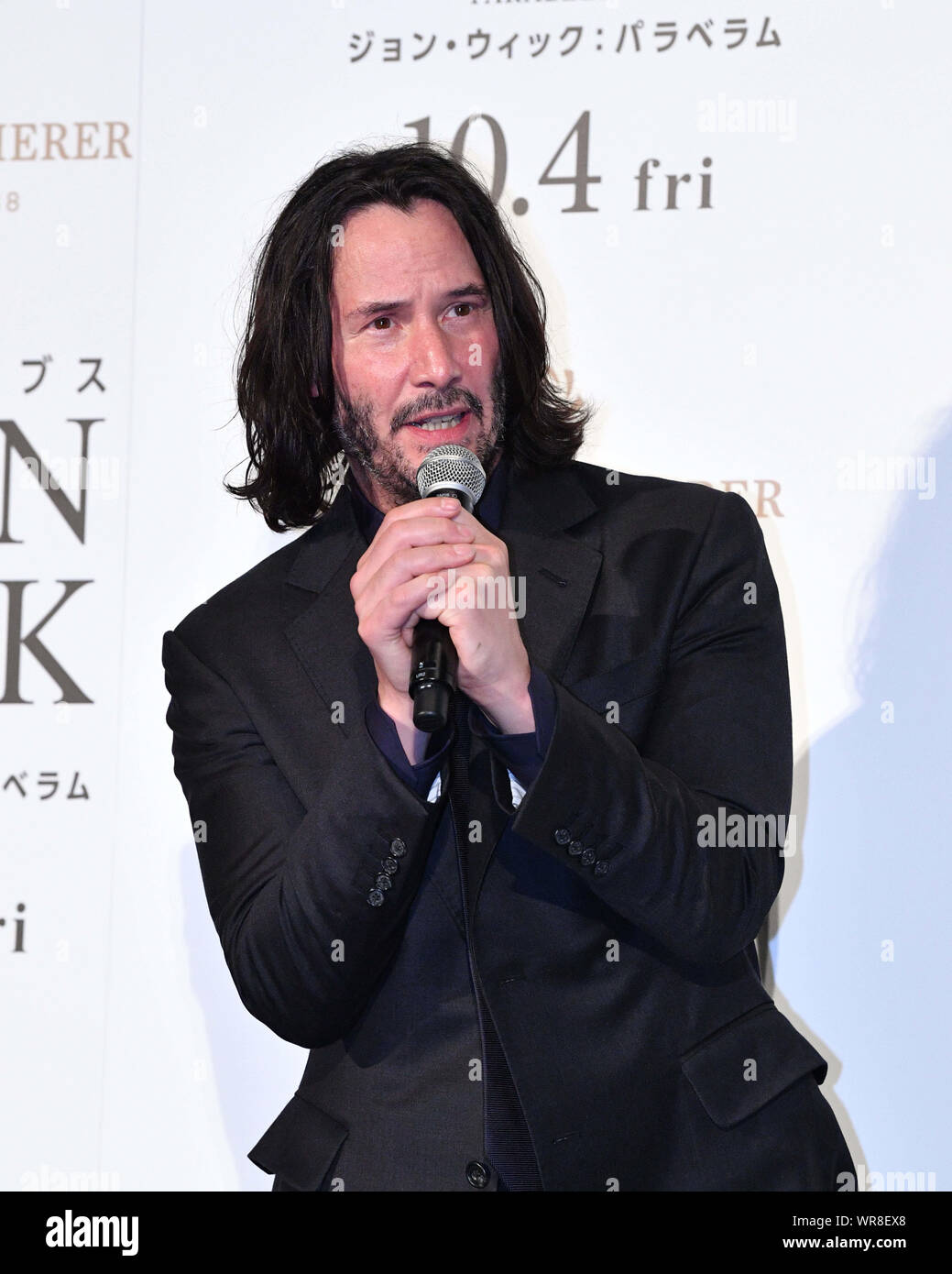 Keanu Reeves attend the Japan premiere of “John Wick: Chapter 3 ...