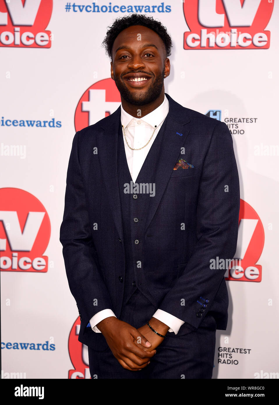 Ryan Russell attending the TV Choice Awards held at the Hilton Hotel ...