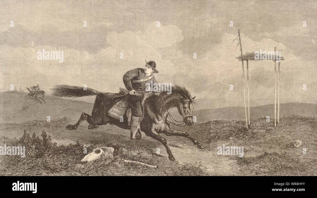 Pony Express Artwork