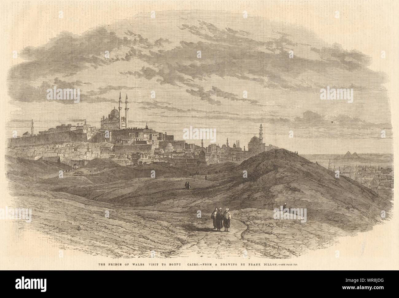 Prince of Wales (Edward VII)'s visit to Egypt. Cairo - by Frank Dillon ...