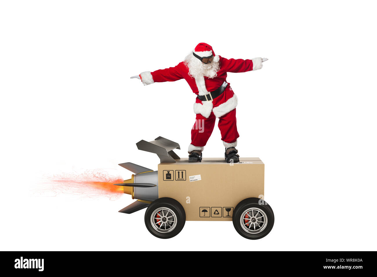 Rocket car vehicle hi-res stock photography and images - Alamy