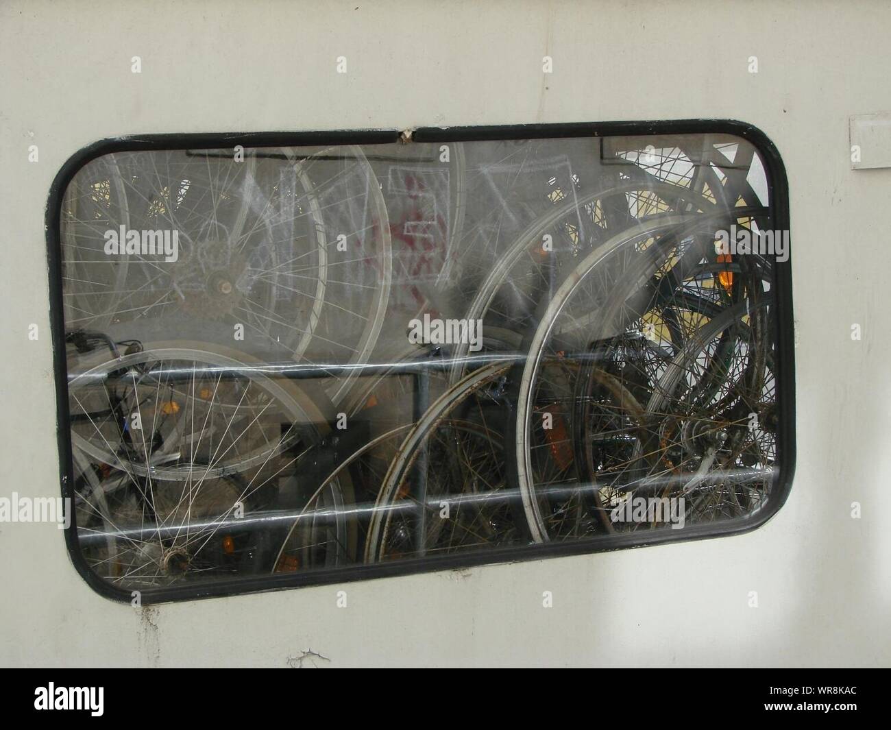 Van back window hi-res stock photography and images - Alamy